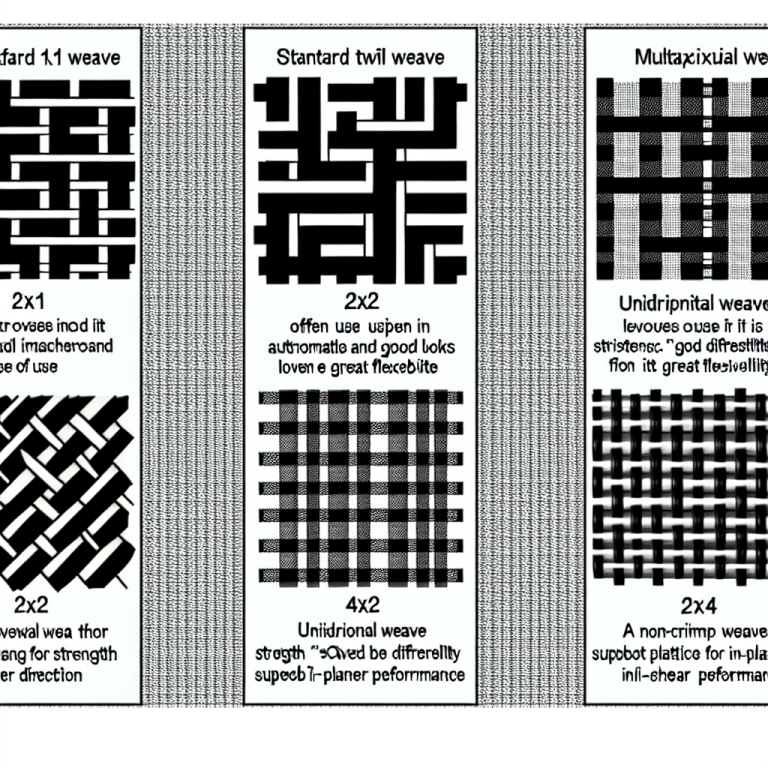 Top 5 Carbon Fiber Weave Patterns Explained - Impact Materials